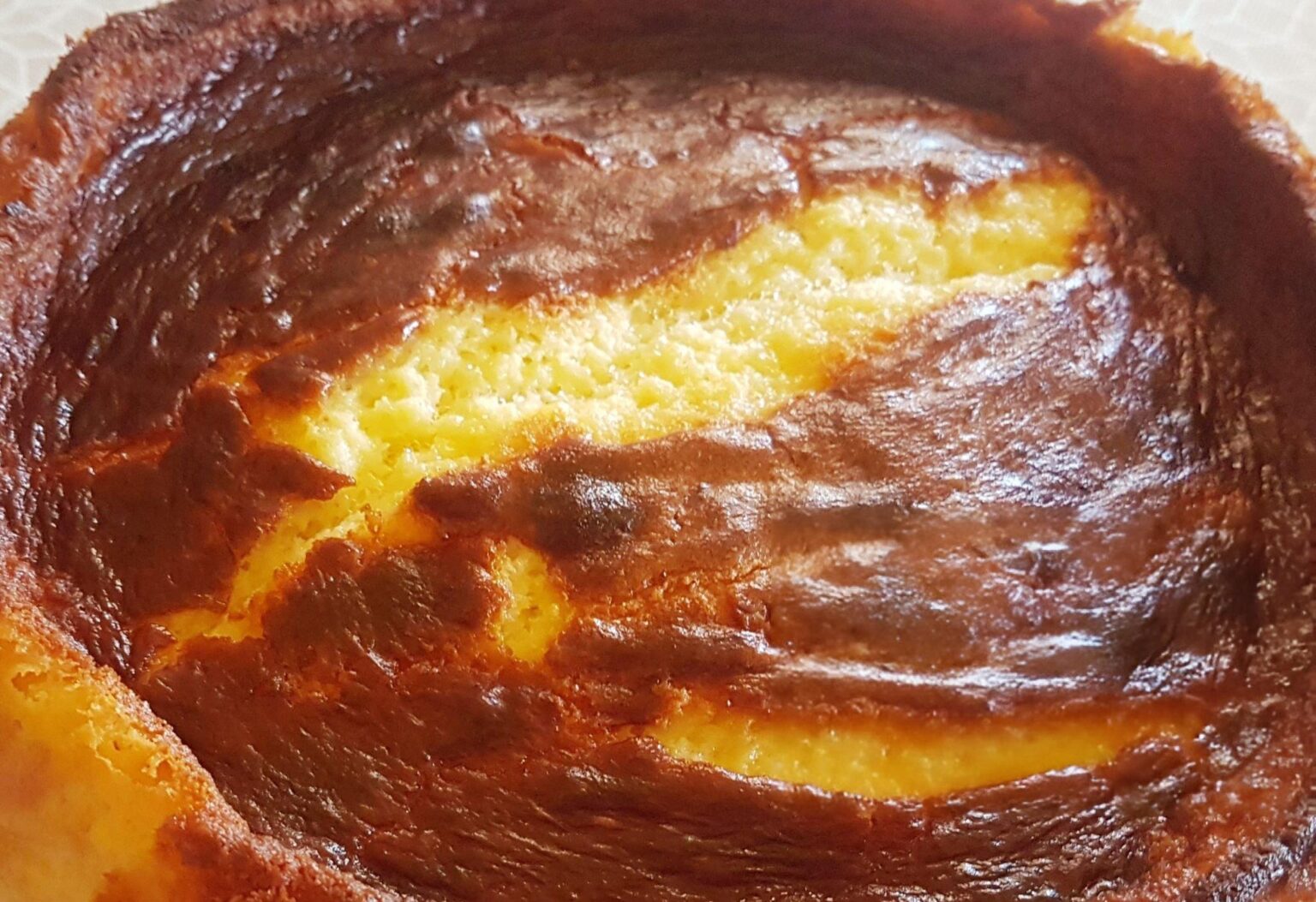 Rich Basque Burnt Cheesecake - StyleMuse Lady