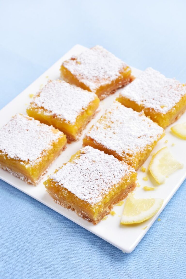 Perfect Lemon Bars - StyleMuse Lady
